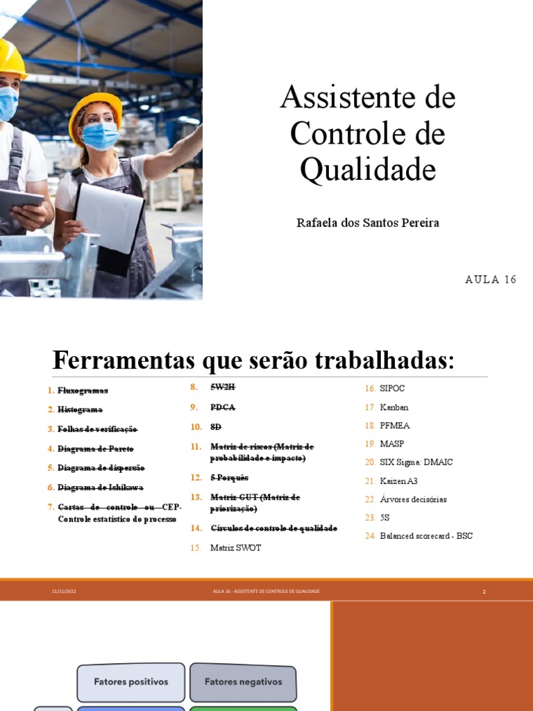 Aula 16 - Matriz Swot | PDF | Análise SWOT | Qualidade (negócios)