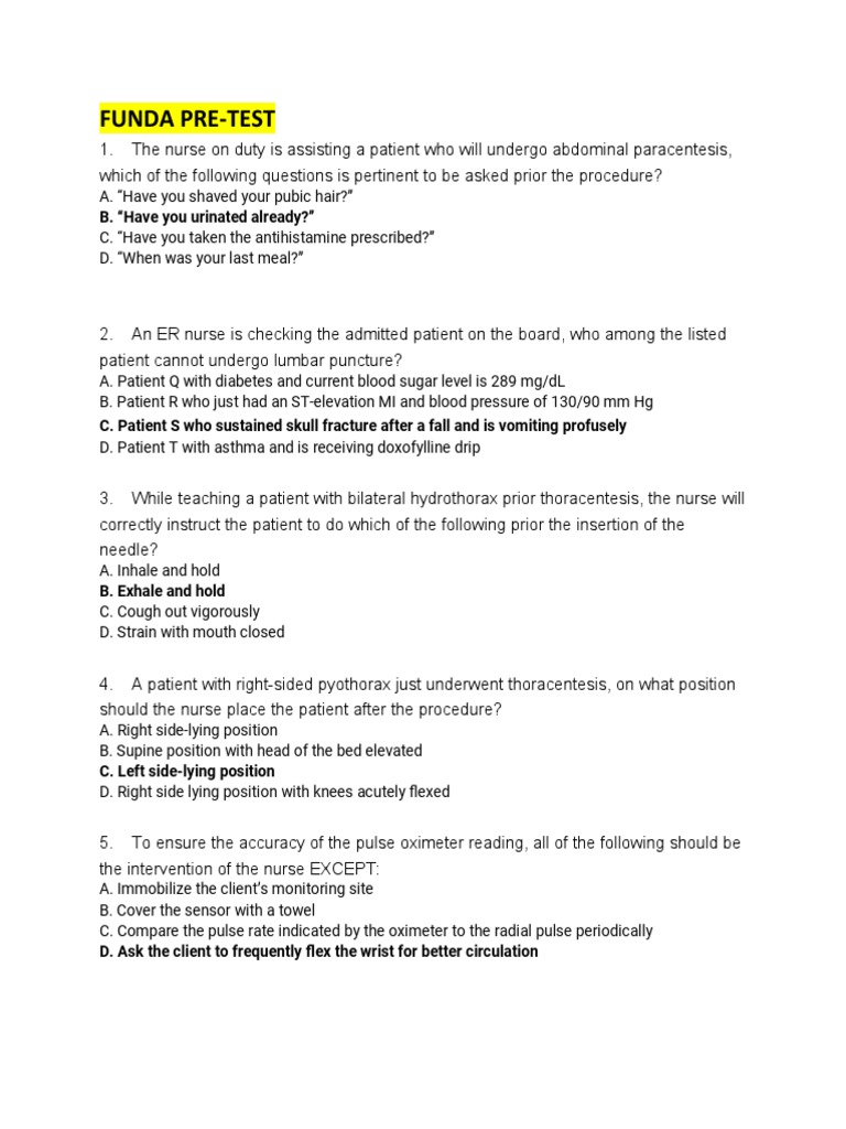 Pre and Post Tests | PDF | Chronic Obstructive Pulmonary Disease | Asthma