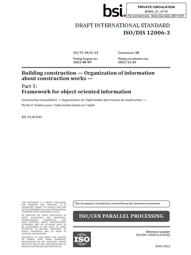 Iso 12006 3 | PDF | International Organization For Standardization | Data Type