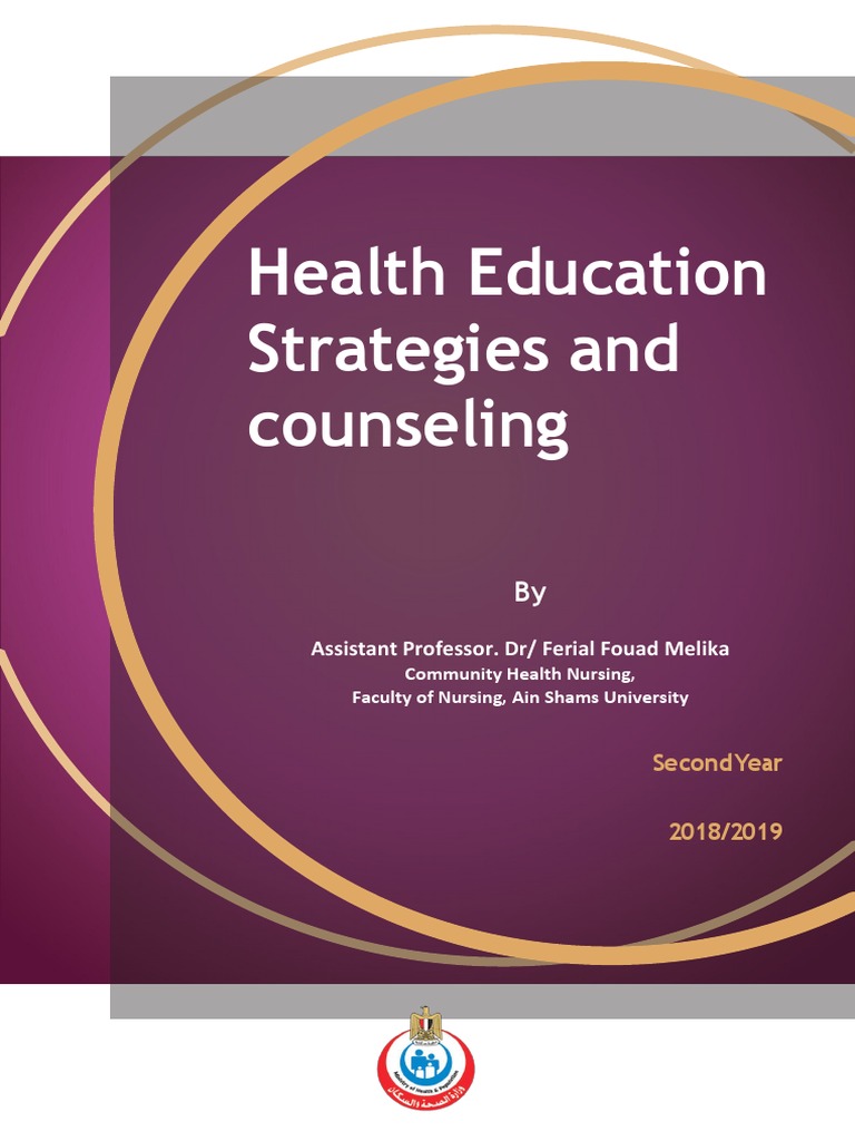 استراتيجيات التعليم والتثقيف الصحي | PDF | Health Education | Behavior