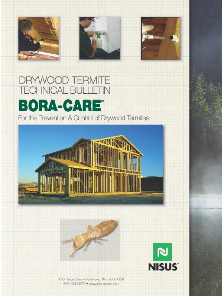 Drywood Termite Tech Bulletin 0921 | PDF | Wood | Pressure