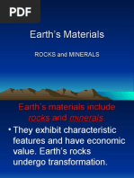 Types of Rocks | PDF | Rock (Geology) | Igneous Rock