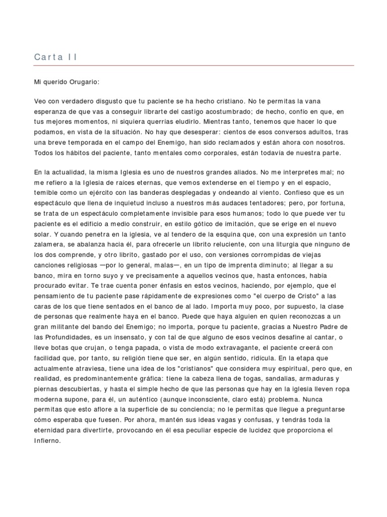 Carta 2 | PDF