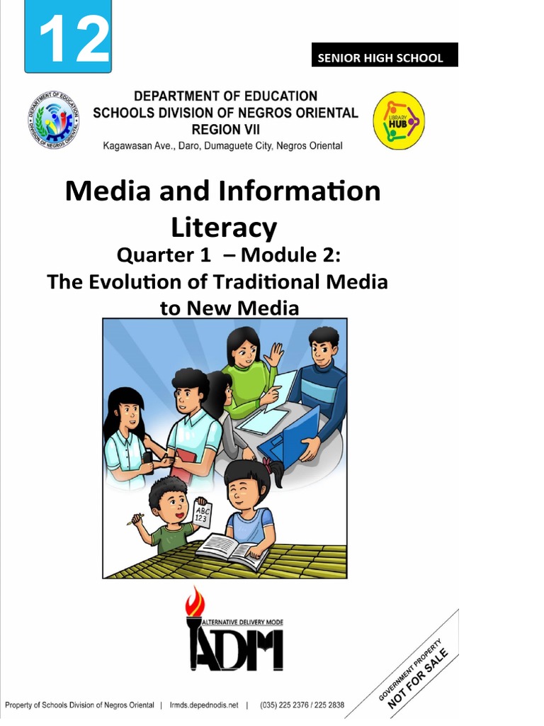 Grade-12-MIL - Q1 - Evolution of Traditional Media To New Media | PDF ...