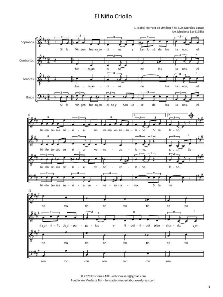 El Nino Criollo | PDF