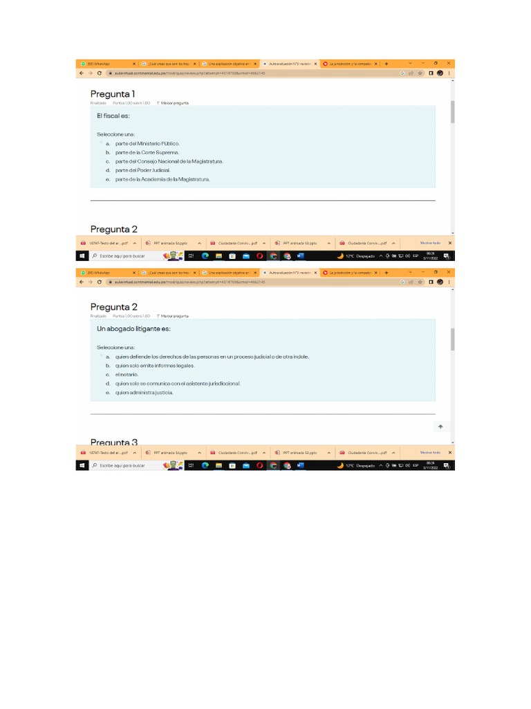 Autoevaluacion 3 INTRODUCCION AL DERECHO | PDF Autoevaluacion 3 INTRODUCCION AL DERECHO | PDF
