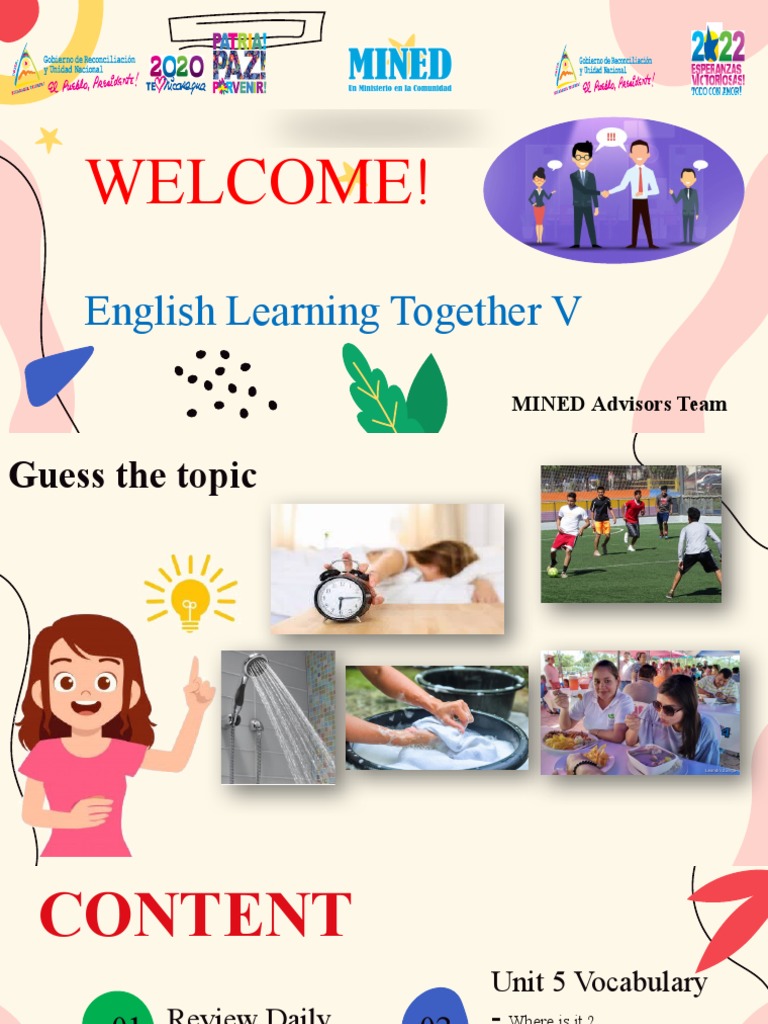Learning English Together V | PDF | Adverb