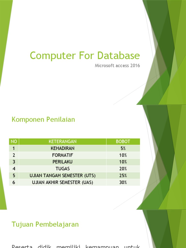 Microsoft Access | PDF