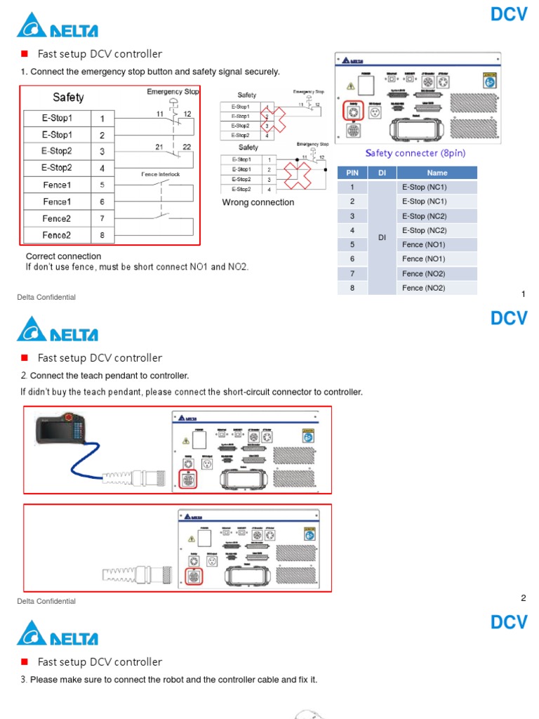 Fast Setup DCV Controller | PDF | Power Supply | Electrical Connector