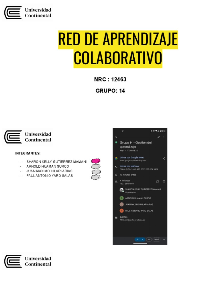 Red de Aprendizaje Colaborativo | PDF | Aprendizaje | Ciencia cognitiva