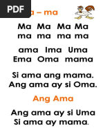 Reading Materials For Grade 3 Filipino Chrismark | PDF