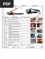 Crawler Crane Checklist Rev 0 | PDF | Crane (Machine) | Mechanical ...