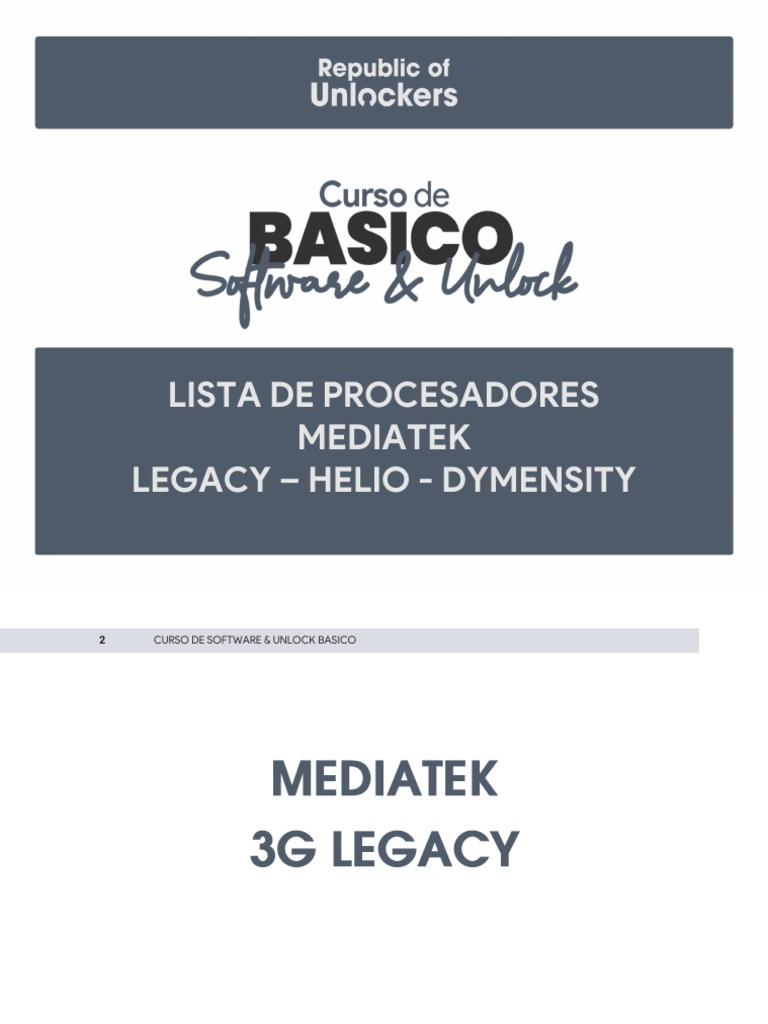 C1 - SOCs - MediaTek List | PDF | Lte (Telecomunicaciones) | Protocolos ...
