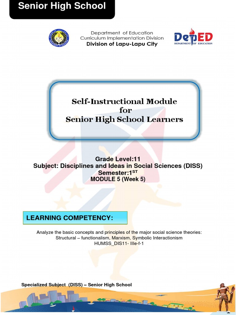 Self-Instructional Module For Senior High School Learners | PDF ...