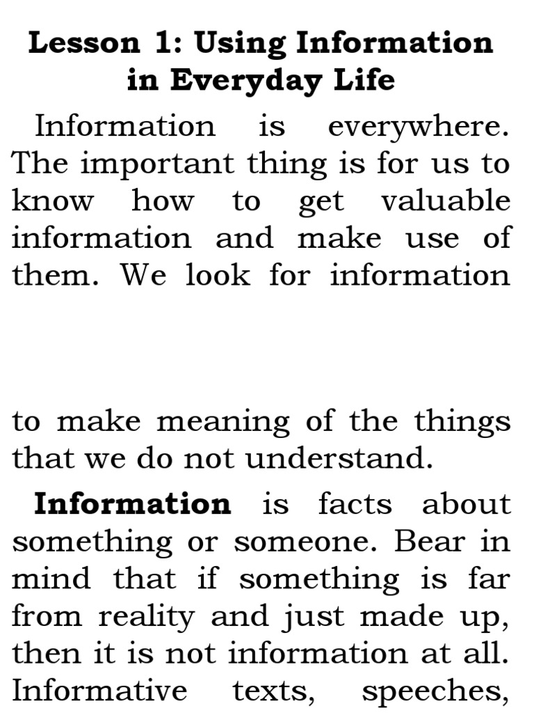 Lesson 1 English 10 | PDF | Idea | Cognitive Science