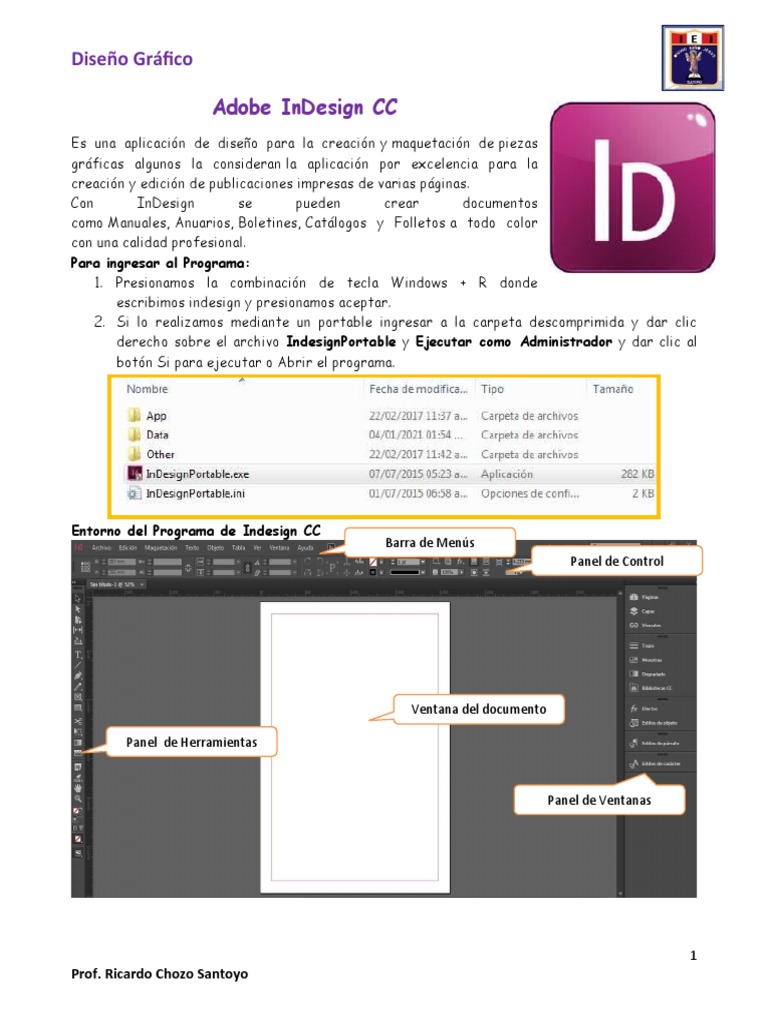 Clase I Indesign | PDF | Adobe InDesign | Diseño de página