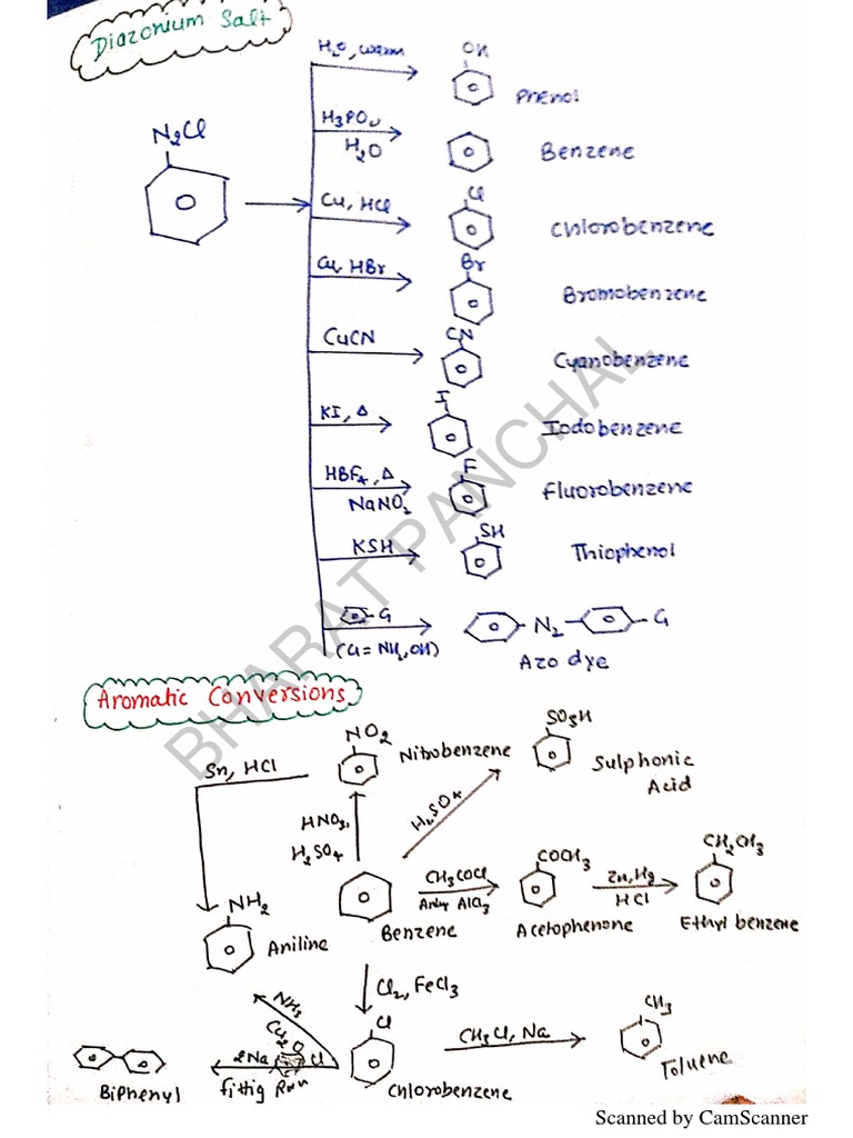 Organic Chemistry Short Notes | PDF