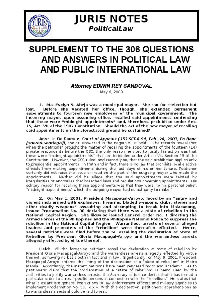 Sandoval Notes Supplemental | PDF | Confession (Law) | Prosecutor