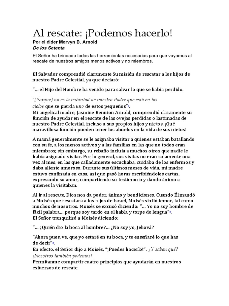Al Rescate | PDF | Iglesia Católica