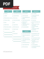 Housekeeping Duty Roster Template in Word, Google Docs - Download | PDF