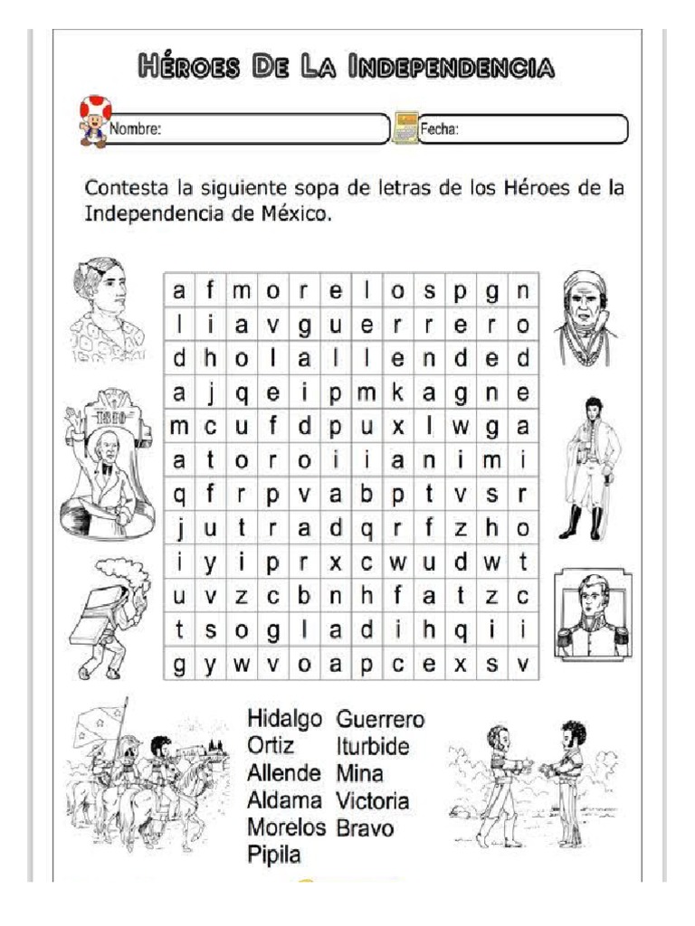 Sopa de Letras Historia | PDF