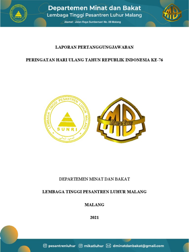 LPJ Hut Ri 2021 | PDF