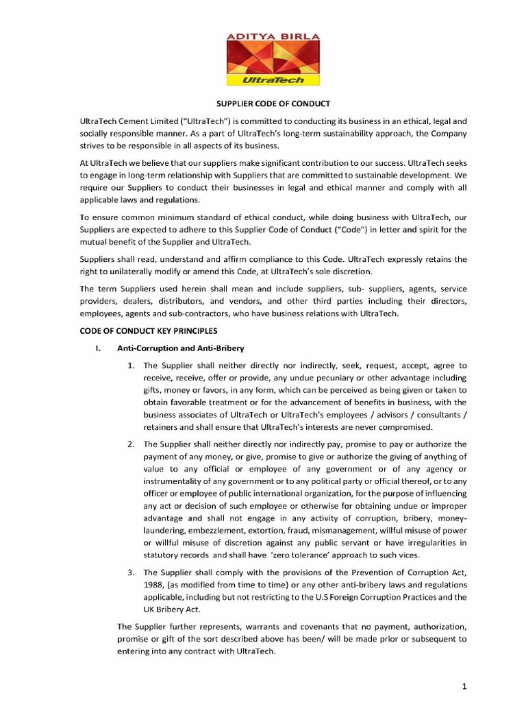 Code of Conduct | PDF | Employment | Sexual Harassment