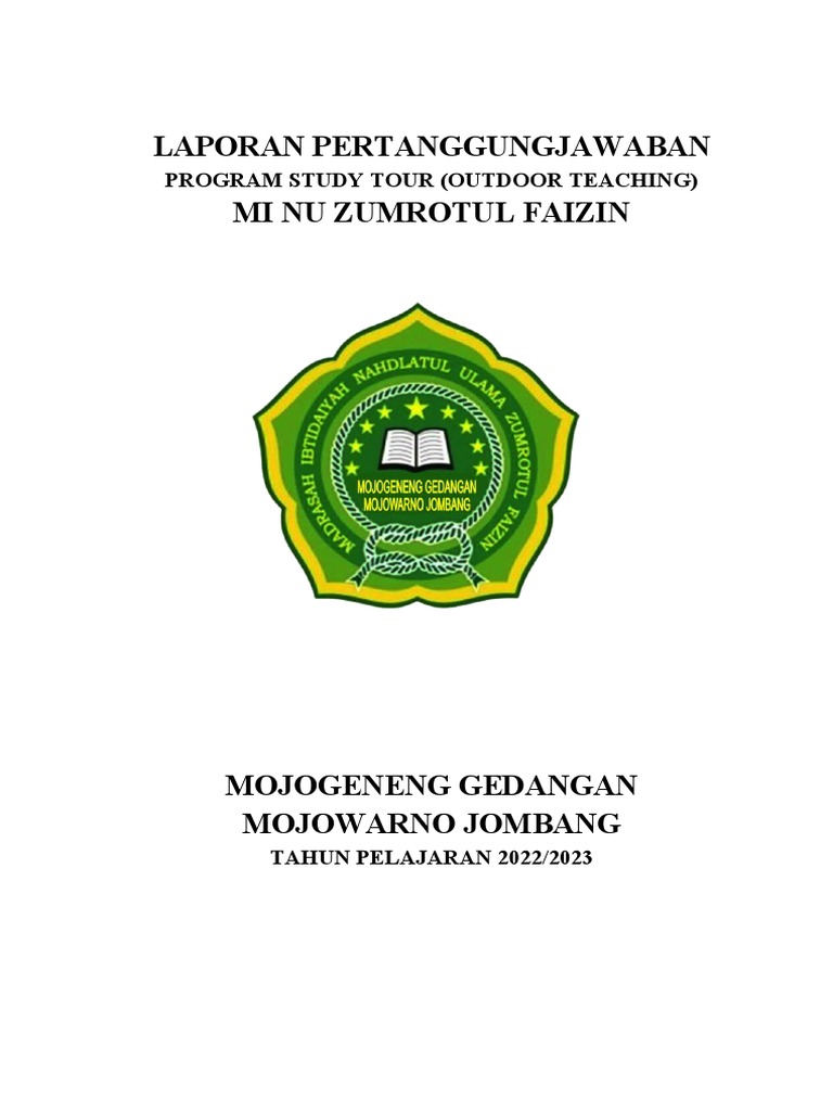 LPJ Study Tour Majapahit | PDF