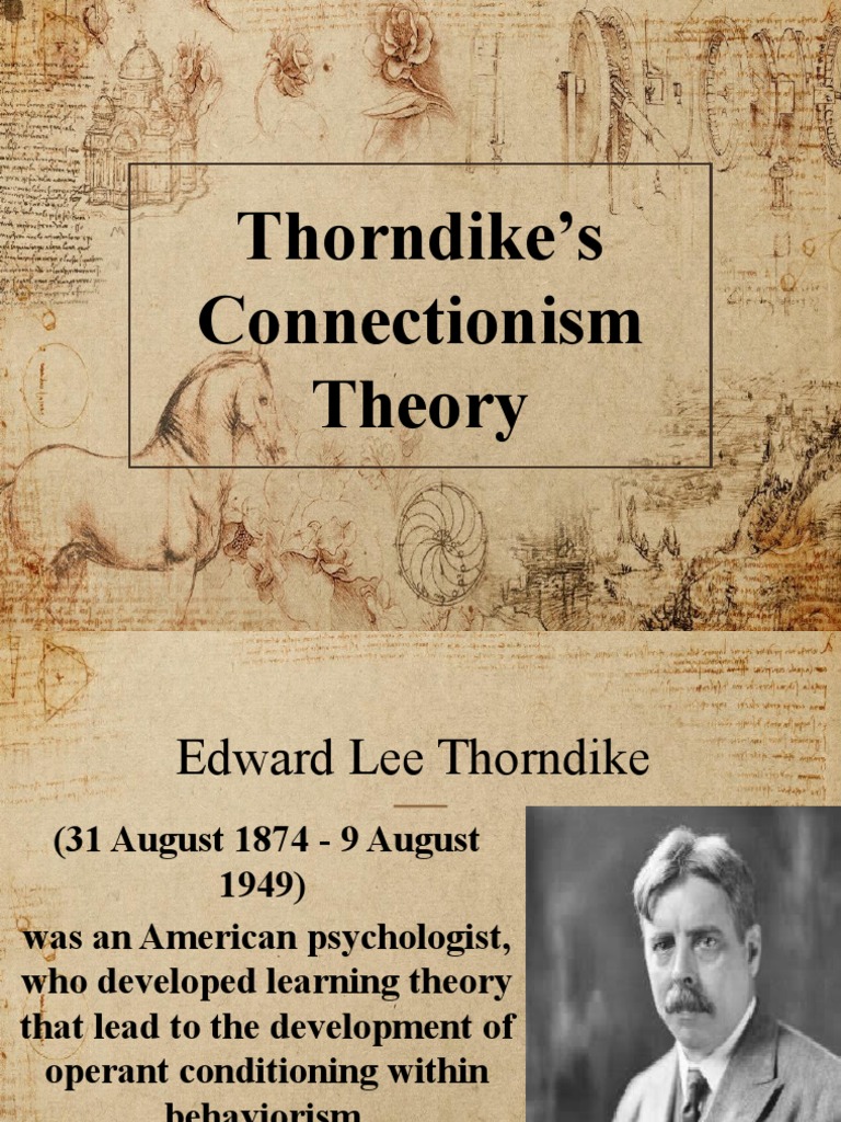 Thorndike | PDF | Learning | Behaviorism