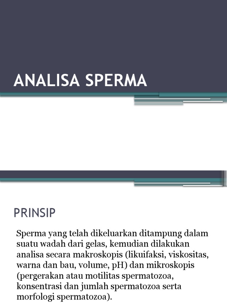 Analisa Sperma | PDF