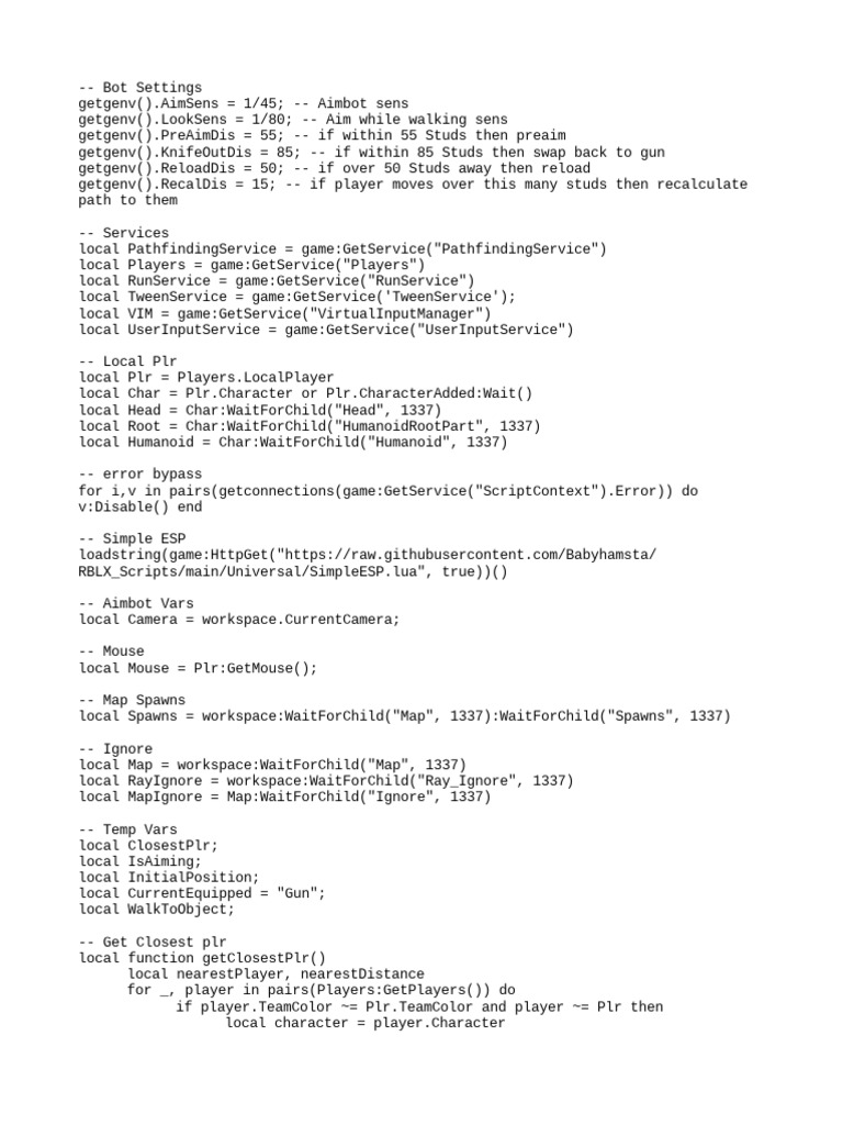Aimmy Ai - Afk Arsenal Ai Bot Script | PDF | Computing | Computer Science