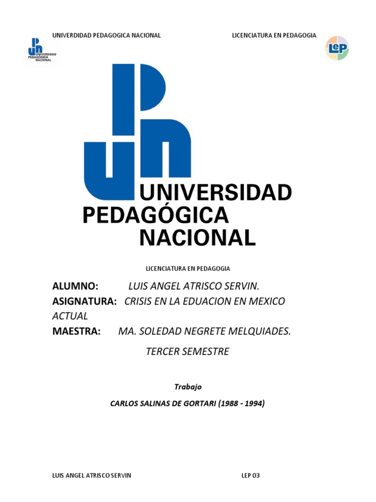 Carlos Salinas de Gortari | PDF | México