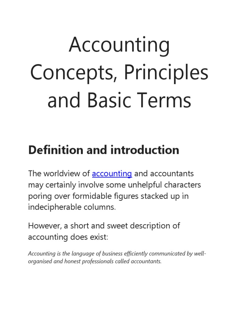 Accounting Basics for Beginners | PDF | Accounting | Debits And Credits