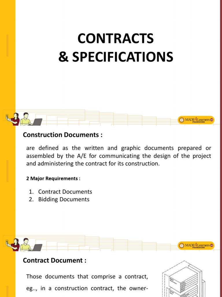 Contracts and Specifications (Part II) | PDF | Specification (Technical ...