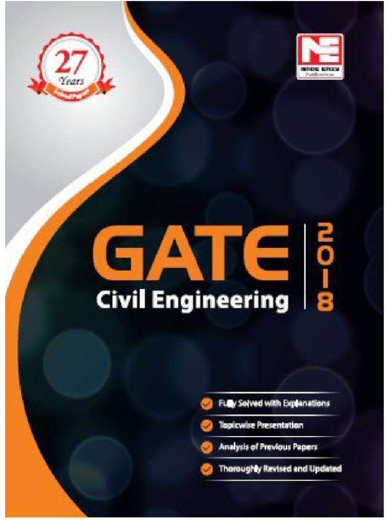 Gate Civil 2018 | PDF | Engineering | Civil Engineering