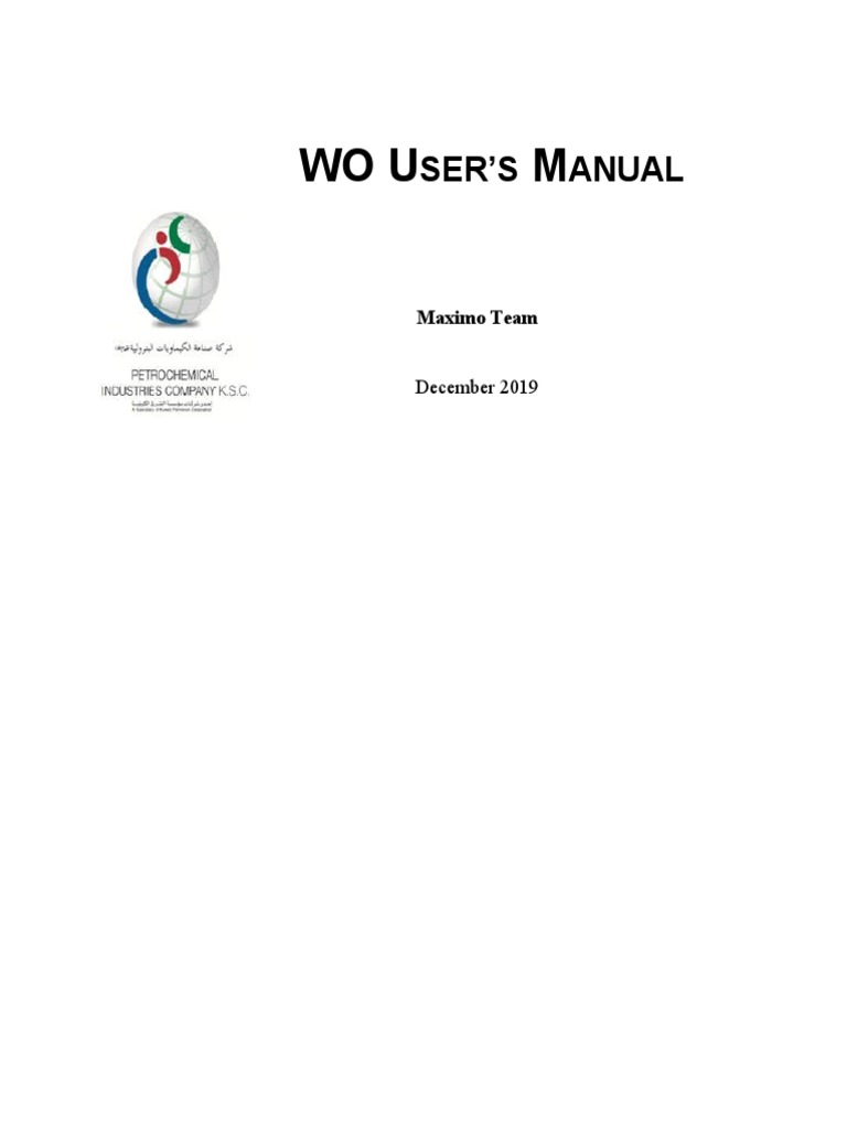 MAXIMO-WO User Manual - Ver03 | PDF | Service Oriented Architecture ...