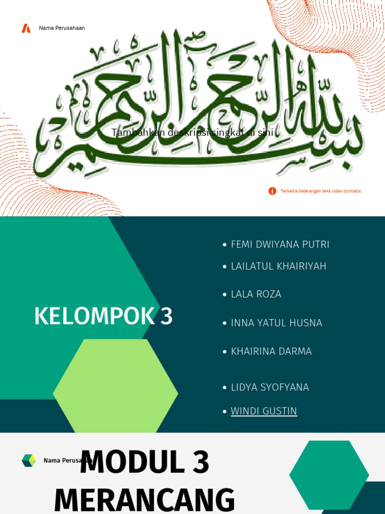Modul 3 Presentasi | PDF