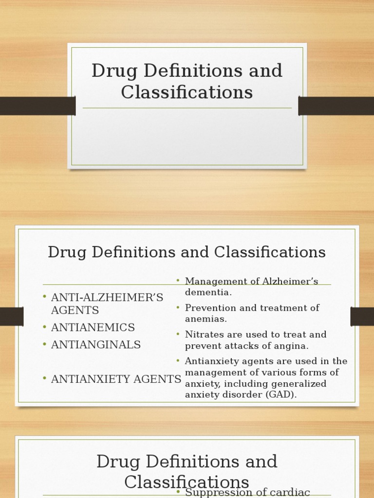 Drug classification guide | PDF | Injection (Medicine) | Topical Medication