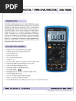 Digitech QM1529 Multimeter Manual | PDF