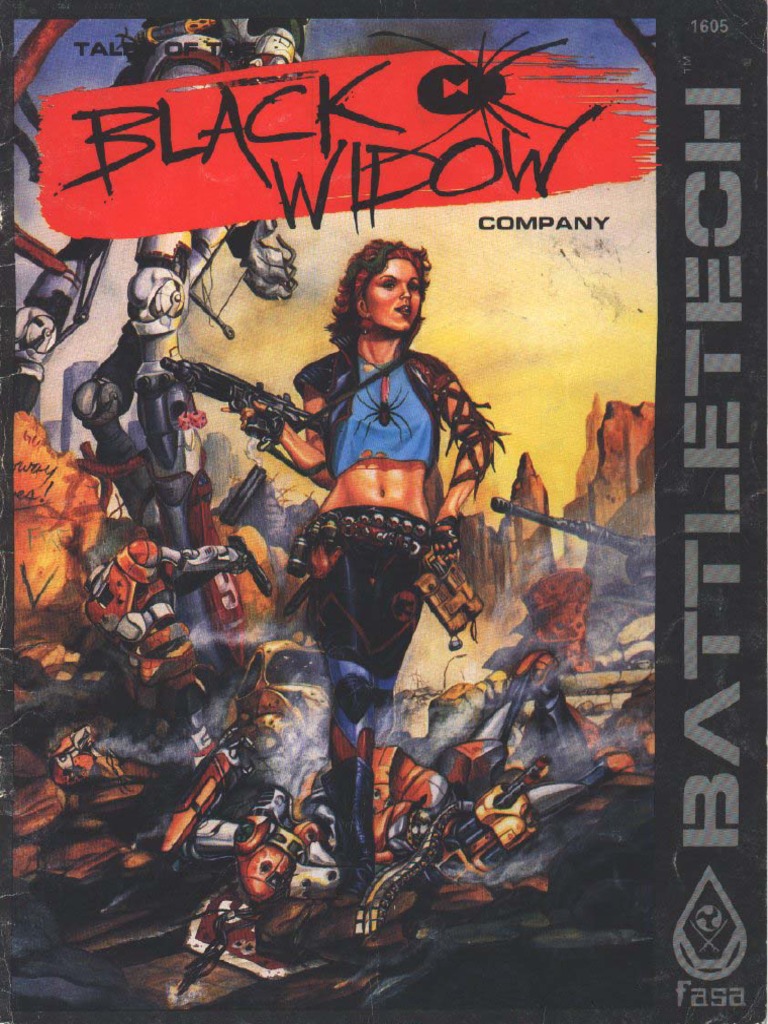 Battletech - FASA 1605 - Tales of The Black Widow Company | PDF