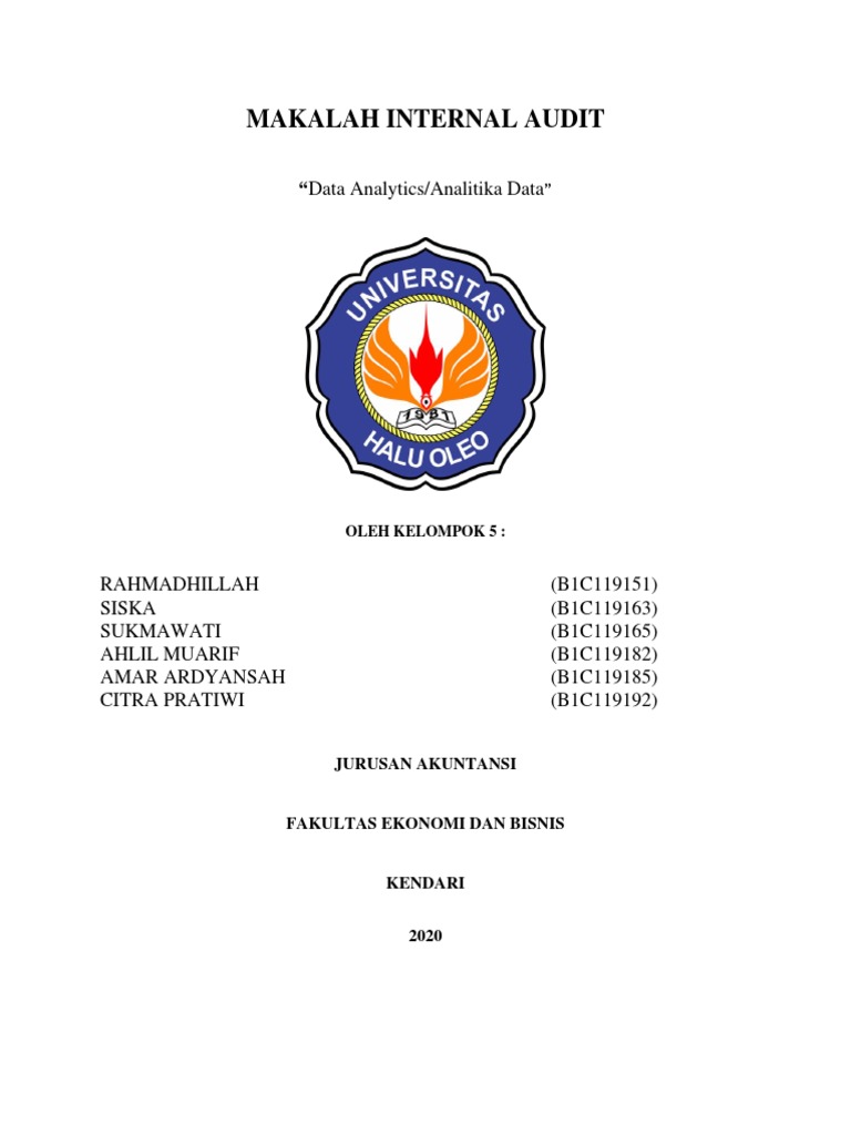 Makalah Kelompok 5 Internal Audit-Dikonversi | PDF