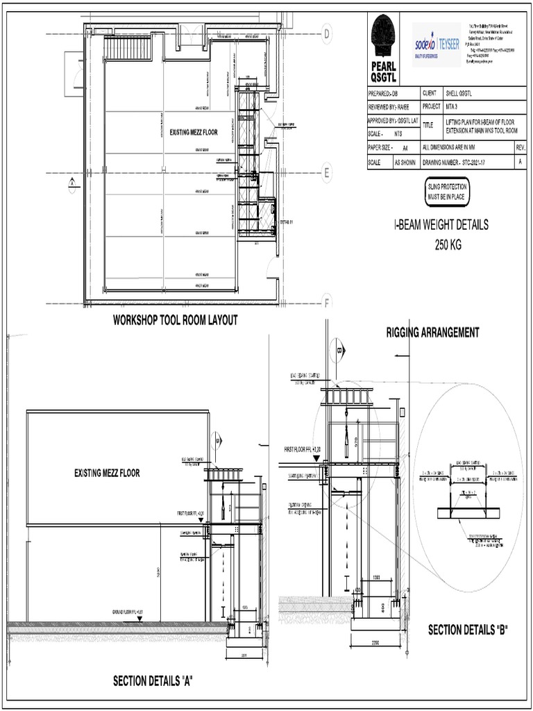 I-Beam Lifting Plan | PDF