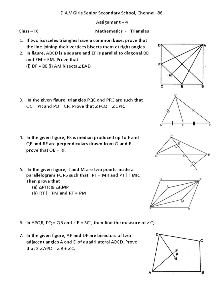 Triangles 1 | PDF | Teaching Methods & Materials | Art