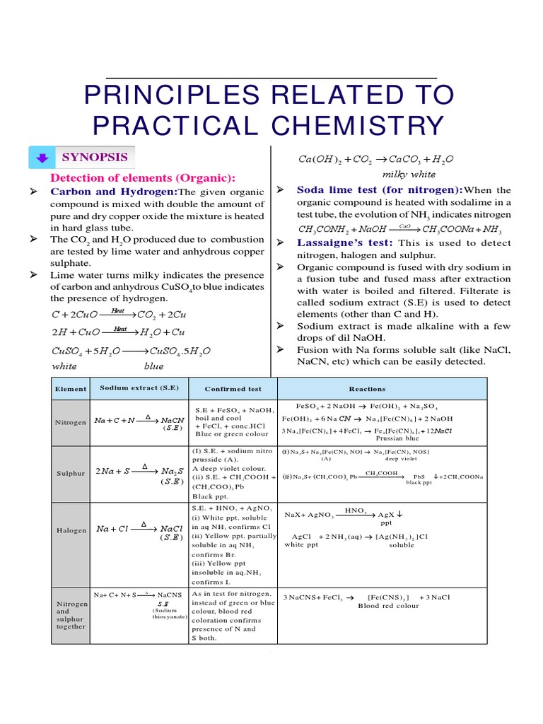 Principles Related To Practical Chemistry | PDF | Chemistry | Titration