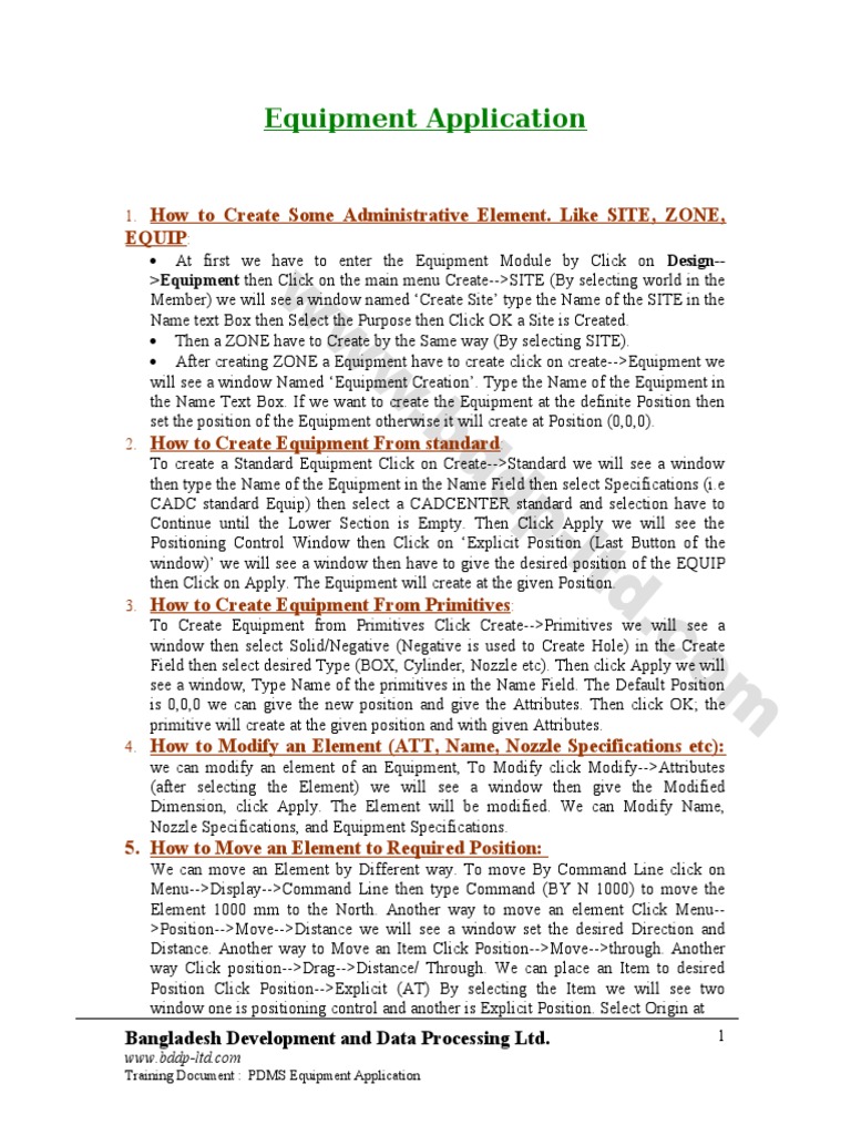 PDMS-Equipment Application | PDF | Software Development | Software ...