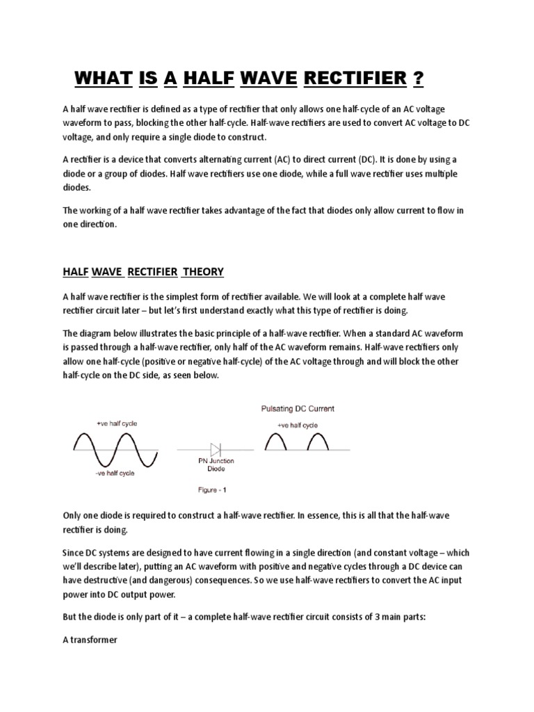 Physics Project | PDF | Rectifier | Diode