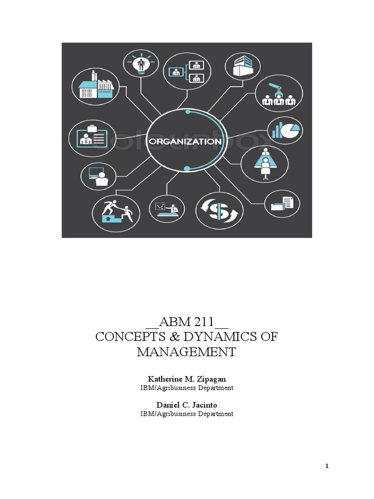 Abm 211 Chapter 1 Module 1 Intro To Organization and MGT | PDF | Skill ...