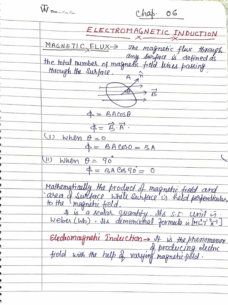 Electromagnetic Induction | PDF