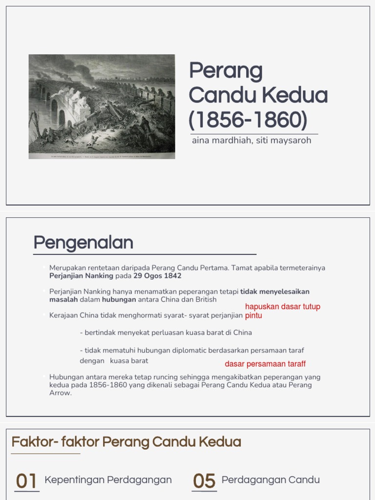 Perang Candu Kedua | PDF