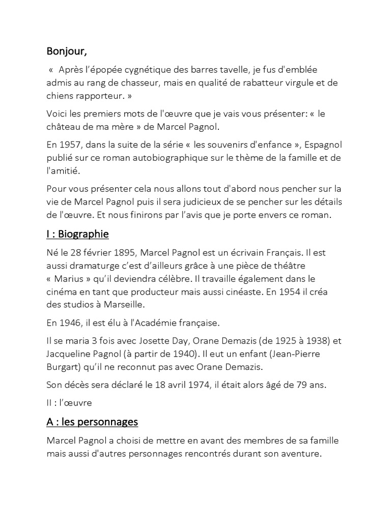 Lecture Cursive Texte | PDF